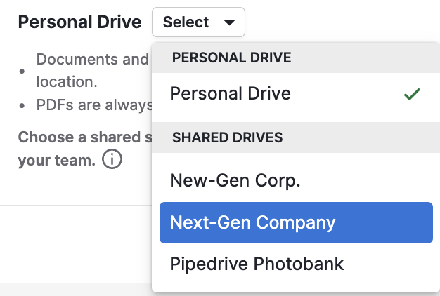 Smart Docs - Knowledge Base | Pipedrive
